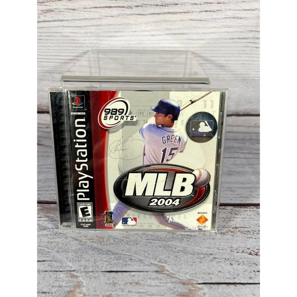 Sony | Video Games & Consoles | Mlb 204 Sony Playstation Ps1 Black ...